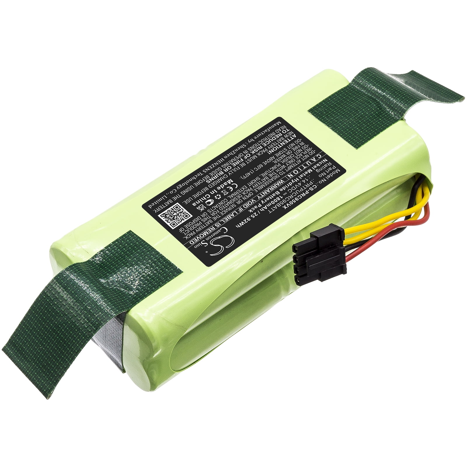 1800mAh Pyle PRTPUCRC95BATT Battery for PUCRC95UK PUCRC95 PRTPUCRC9520 ...