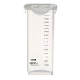 1800ml Airtight Clear Plastic Storage Container – BPA-Free Kitchen ...
