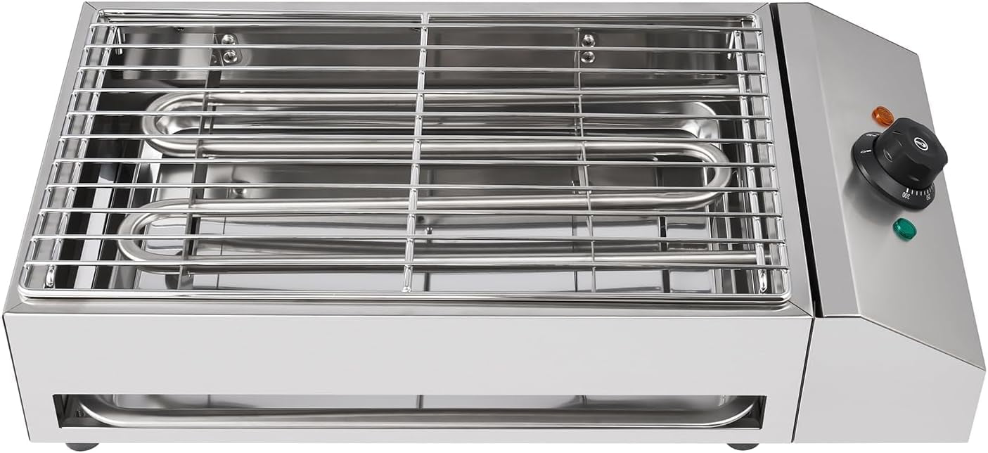 1800w Countertop Electric Griddle Flat Top Grill Portable Barbecue ...