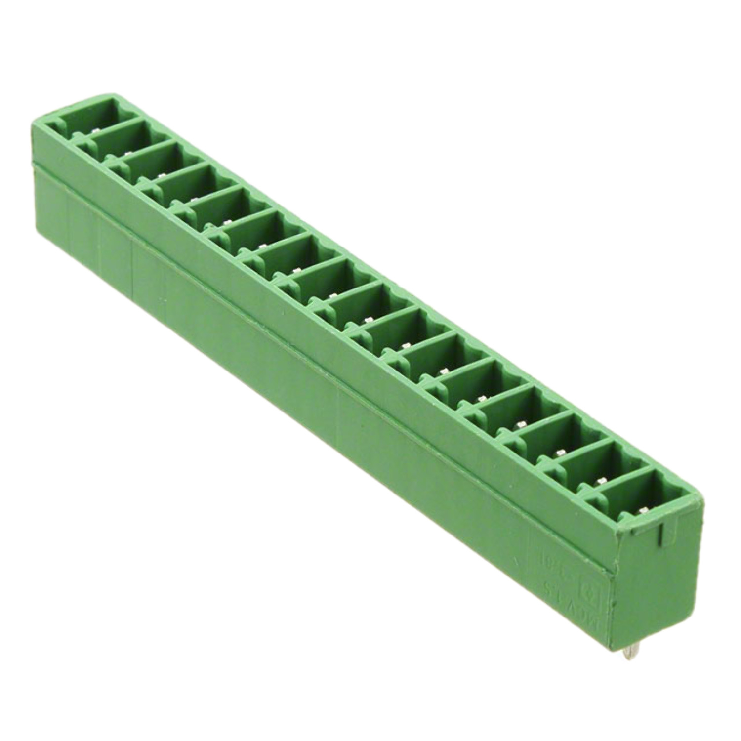 1803565 Terminal Block Header, 16 Position Male Pins, Shrouded (4 Side ...
