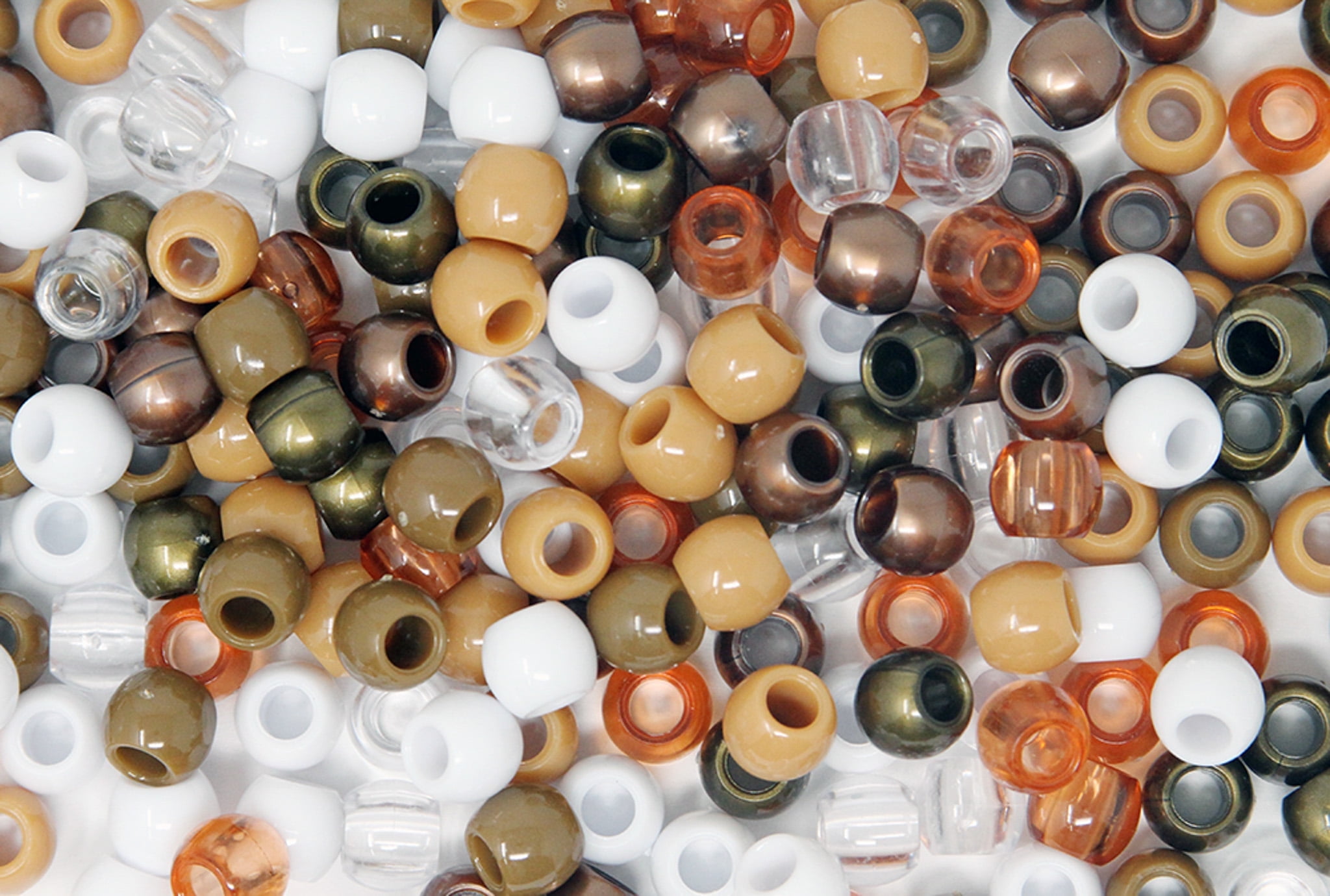 180PC 10x12 mm PREMIUM Glitter Pony Beads, Multi-Colored Bracelet Cool ...