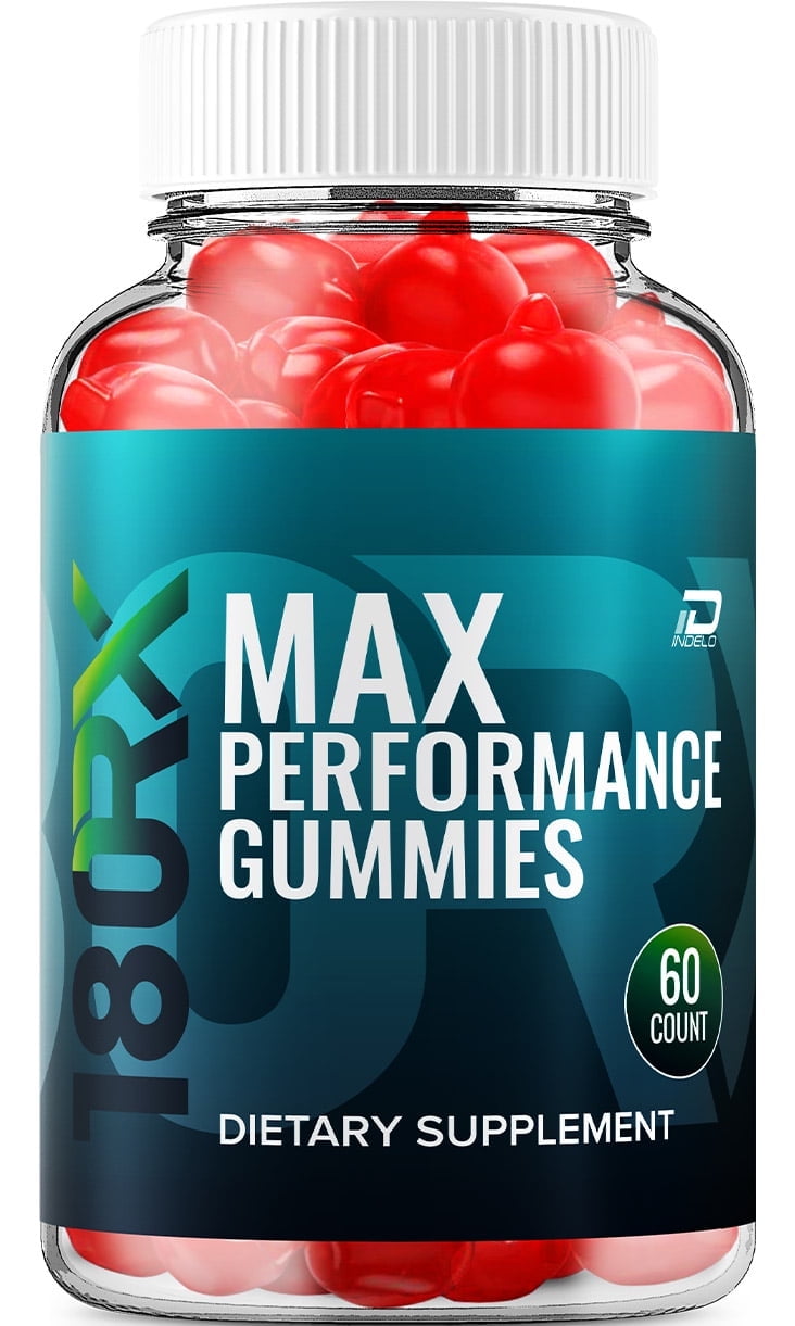 180RX Gummies for Men – 180 RX Male Performance Gummies, Energy ...