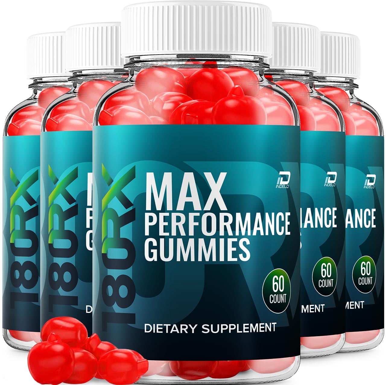 180RX Gummies for Men – 180 RX Male Performance Gummies, Energy ...