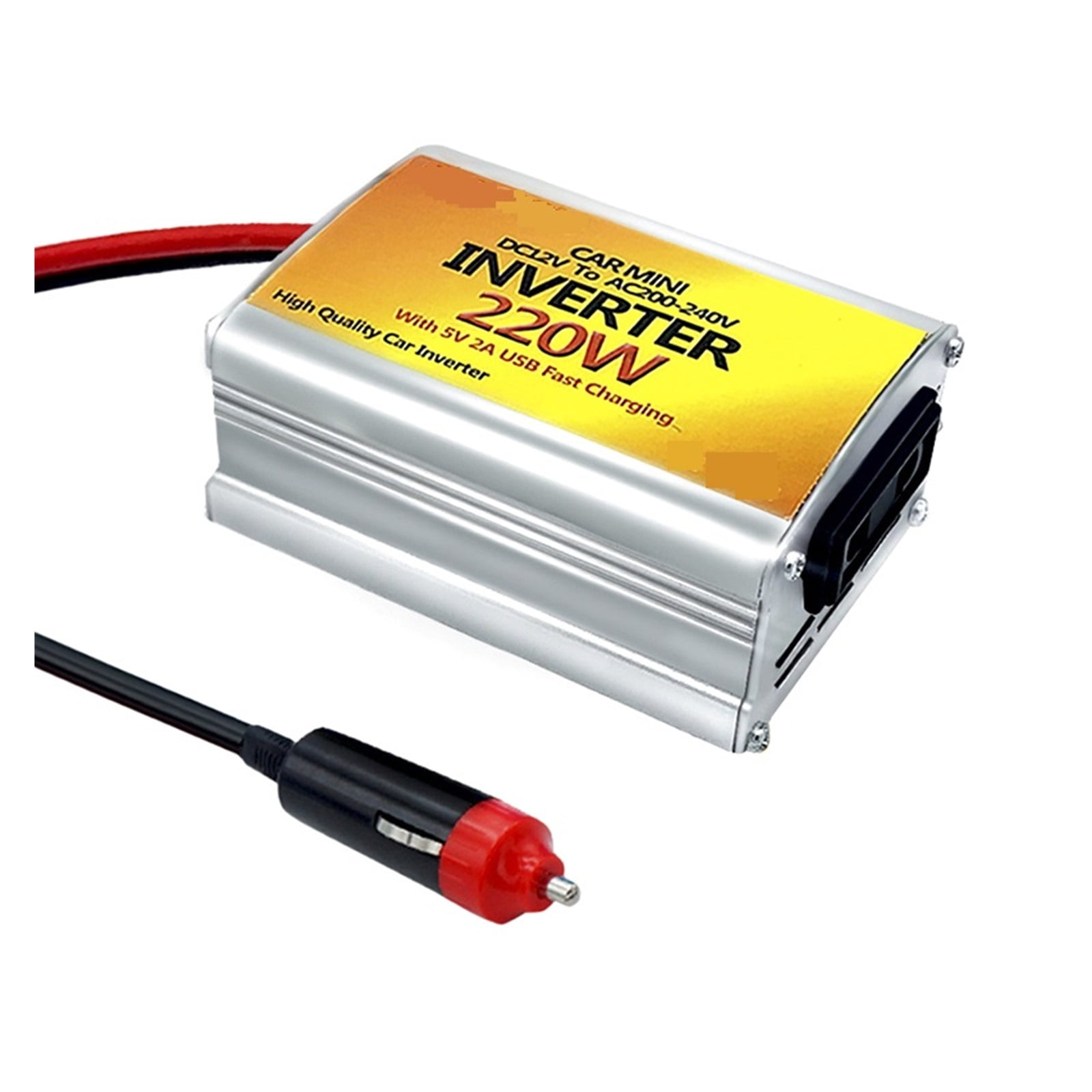180W 220W Car Power Inverter Voltage Converter USB Car Adapter ...