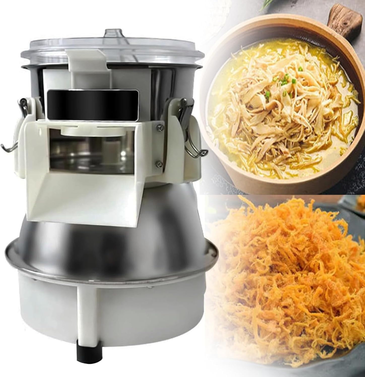 180W Automatic Chicken Crusher Food Processor, Commercial Pork Floss ...