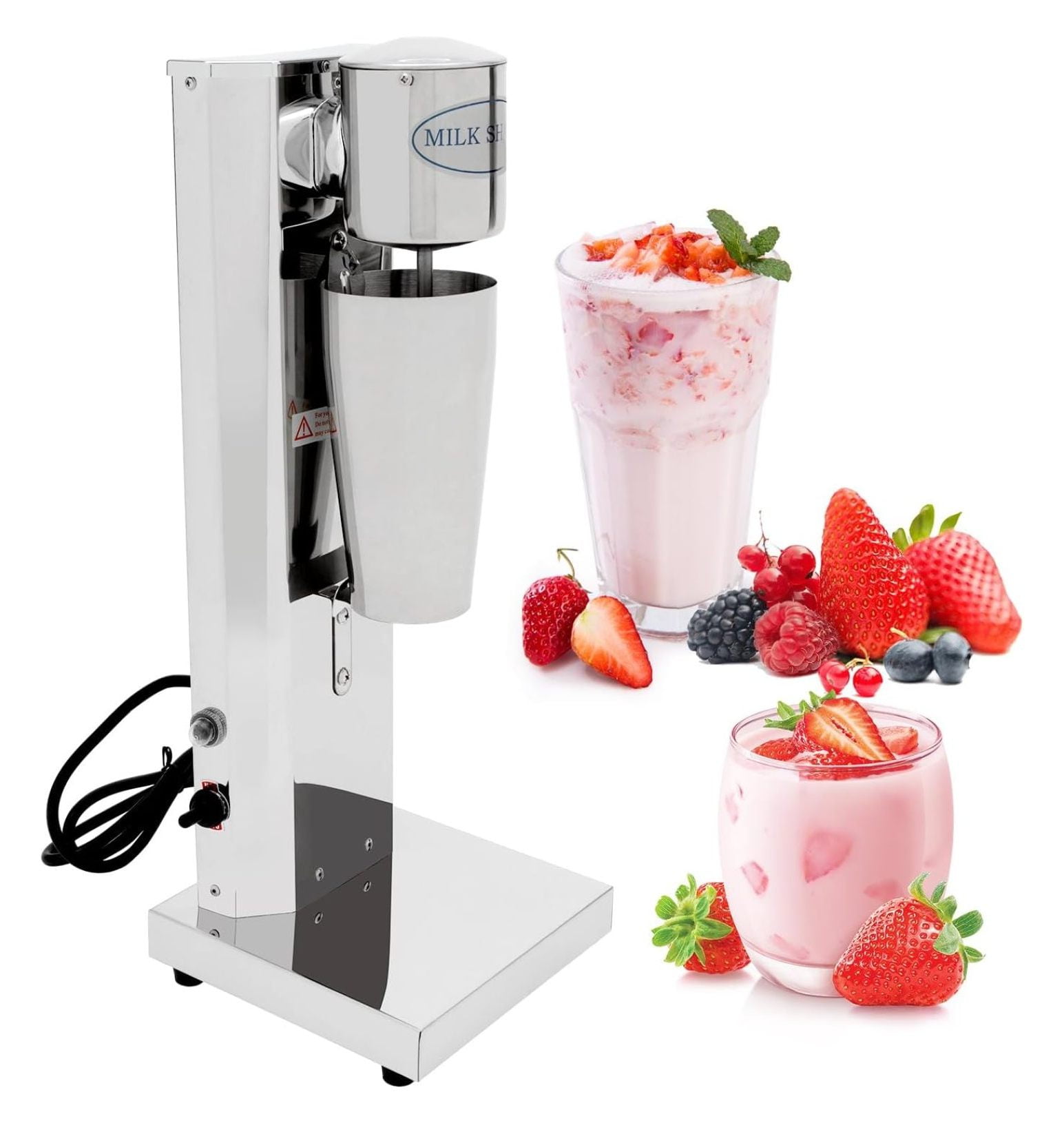 180W Milkshake Maker Drink Malt Mixer Shake Machine Frozen Smoothie ...