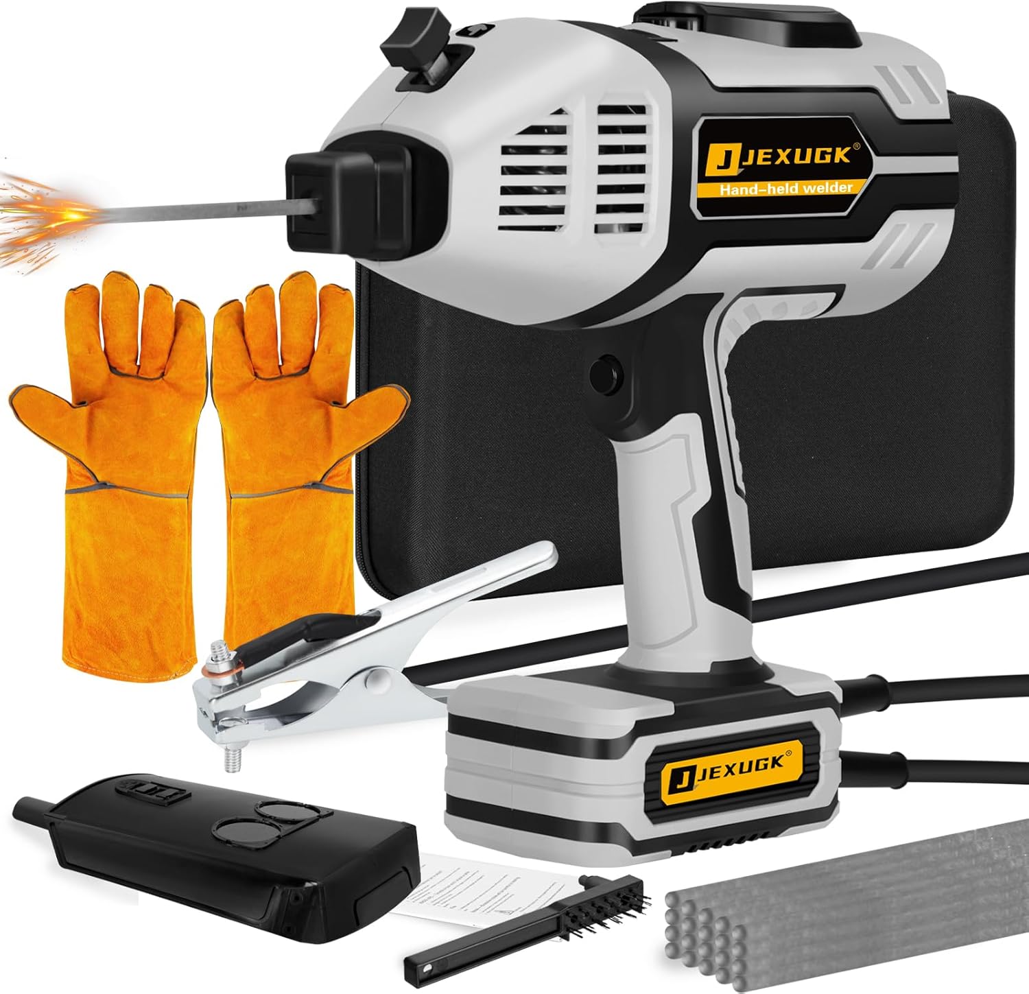 180A Portable Welder Machine 110V, Handheld Small ARC Welders Soldadora ...