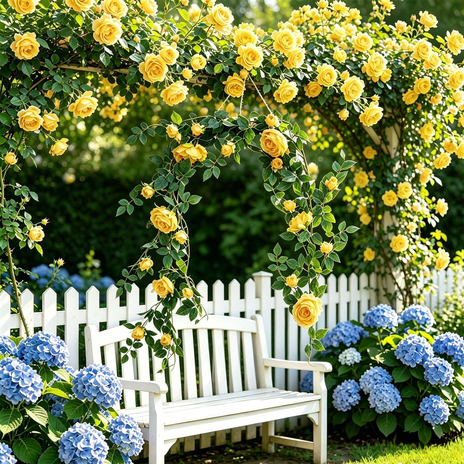 180cm Artificial Rose Vine Garland Fake Hanging Floral Ivy Wedding Arch ...