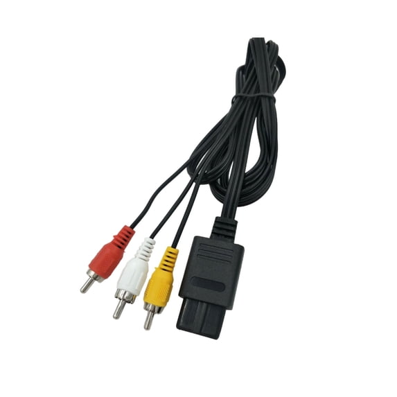 180cm Cable Composite Sound Video Simultaneously Output for Gaming N64 ...
