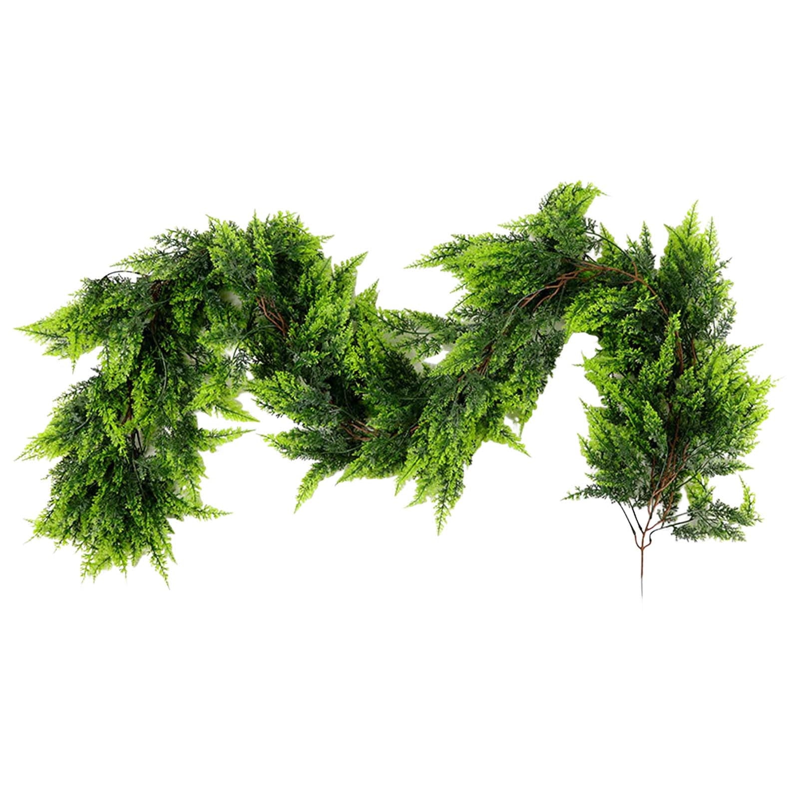 180cm Cedar Vine Holiday Wreath Natural Winter Greenery Arrangement For ...