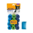 180ct 9x14in leak-proof pet waste bags with baking soda for dogs & cats ...