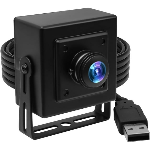 180degree Fisheye Lens Wide Angle USB Camera 1080P Mini Box Webcam ...
