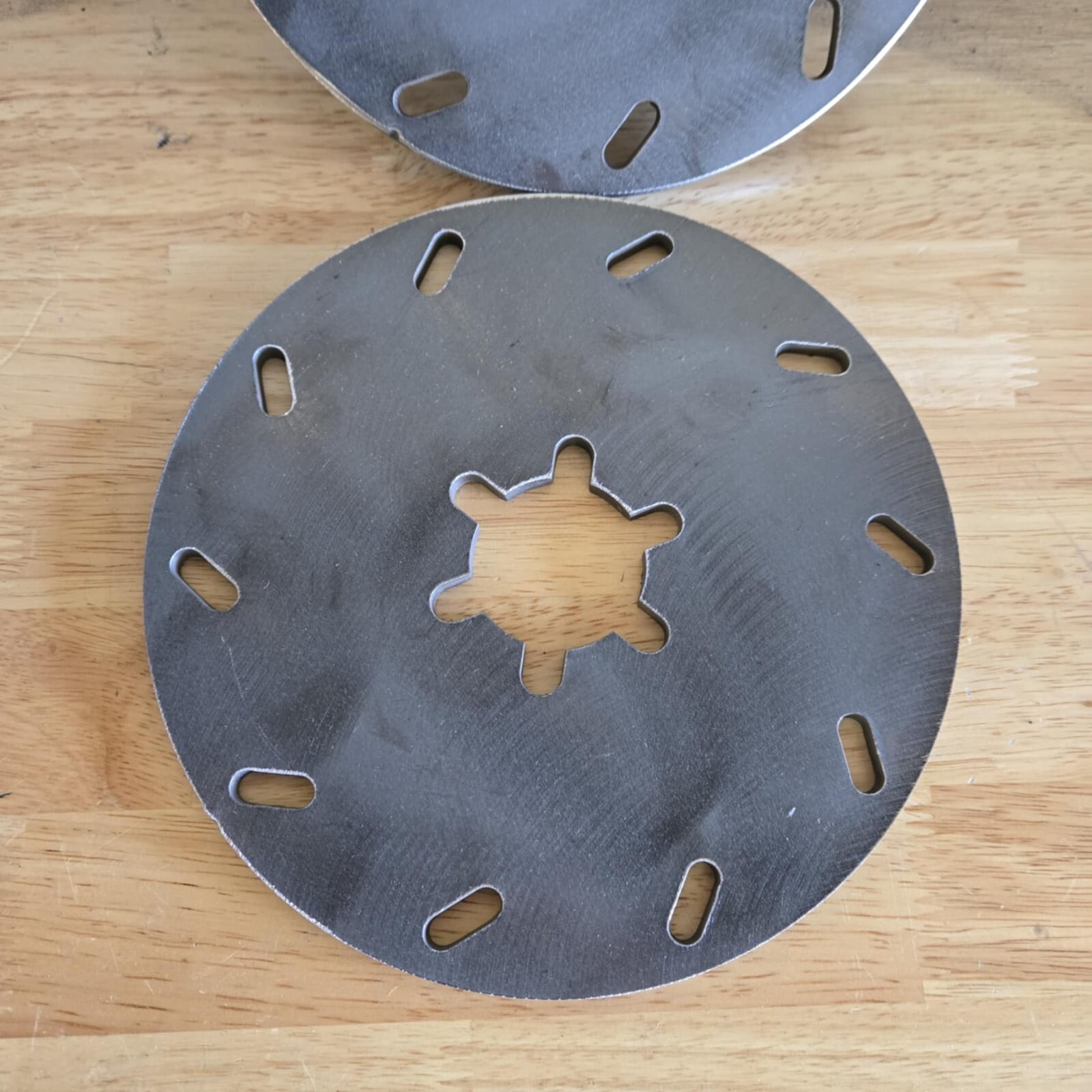 180mm 3/16 Thick Mini Bike Disc Brake Rotor 6 hole Mega Moto - Walmart.com