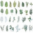 180pcs Leaf Stickers Self-Adhesive Plants Stickers for Scrapbook ...