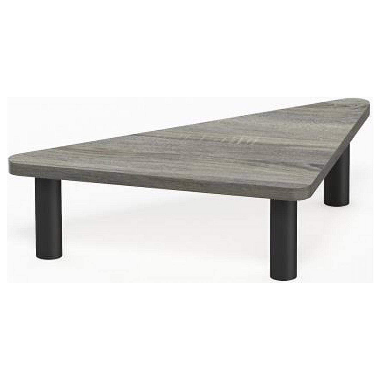 18133GYW-BK Turn-N-Tube Corner Monitor Riser Stand, French Oak Grey ...