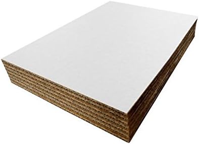 SafePro 181350, 18x14-Inch White Rectangular Corrugated Cardboard Cake ...