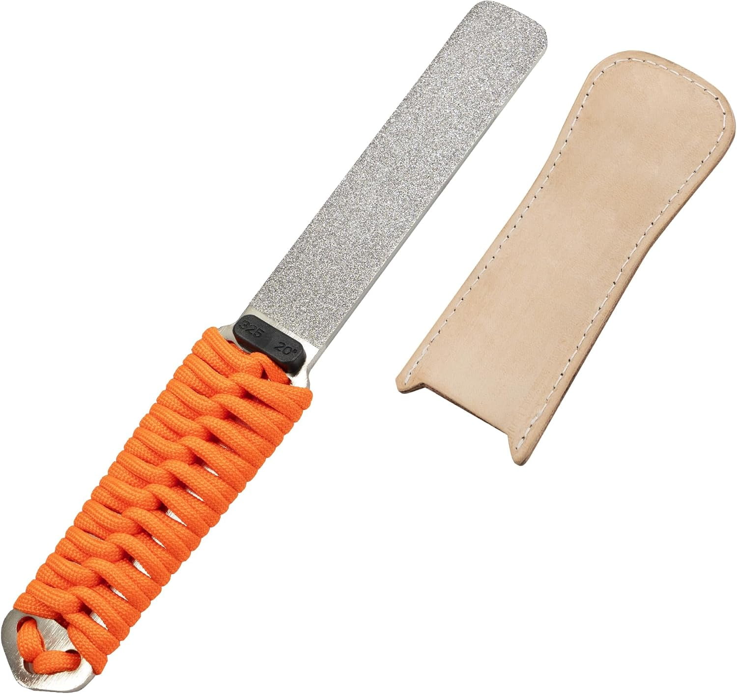 181N Dual-Grit Diamond Sharpening Stone File Garden Tool Knife ...