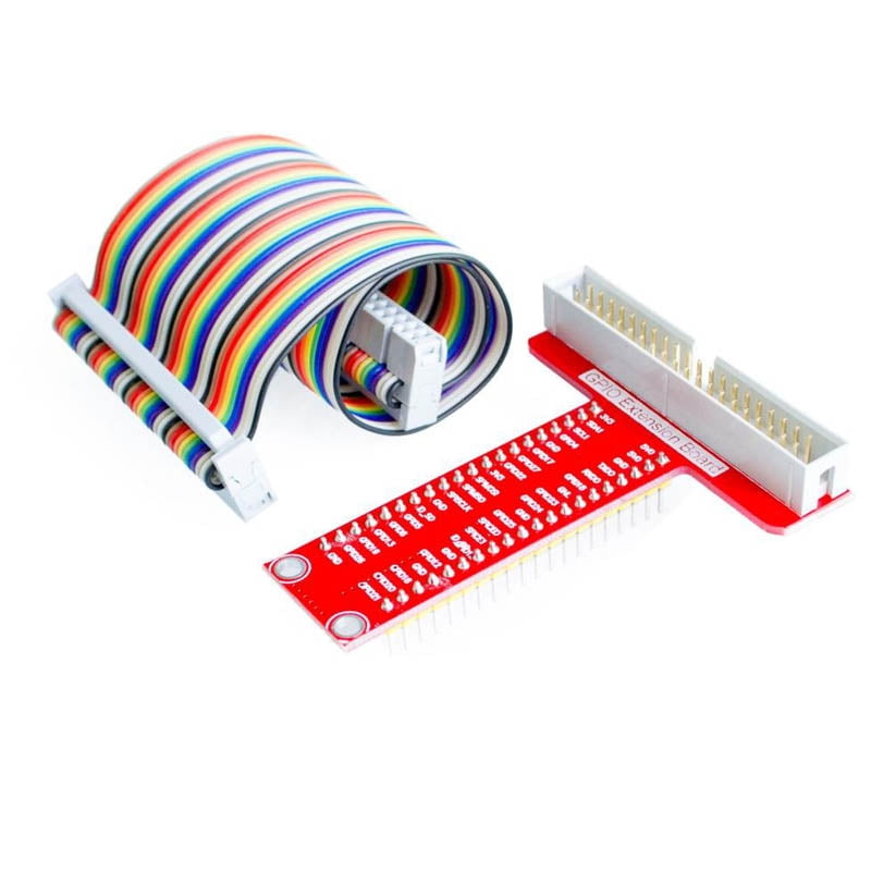 1821-QB9 - GPIO EXPANSION BOARD T TYPE WITH 40 PIN CABLE FOR RASPBERRY ...