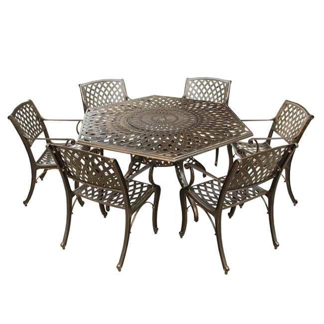 1822-1016-6-BZ 63 in. Contemporary Modern Outdoor Mesh Lattice ...