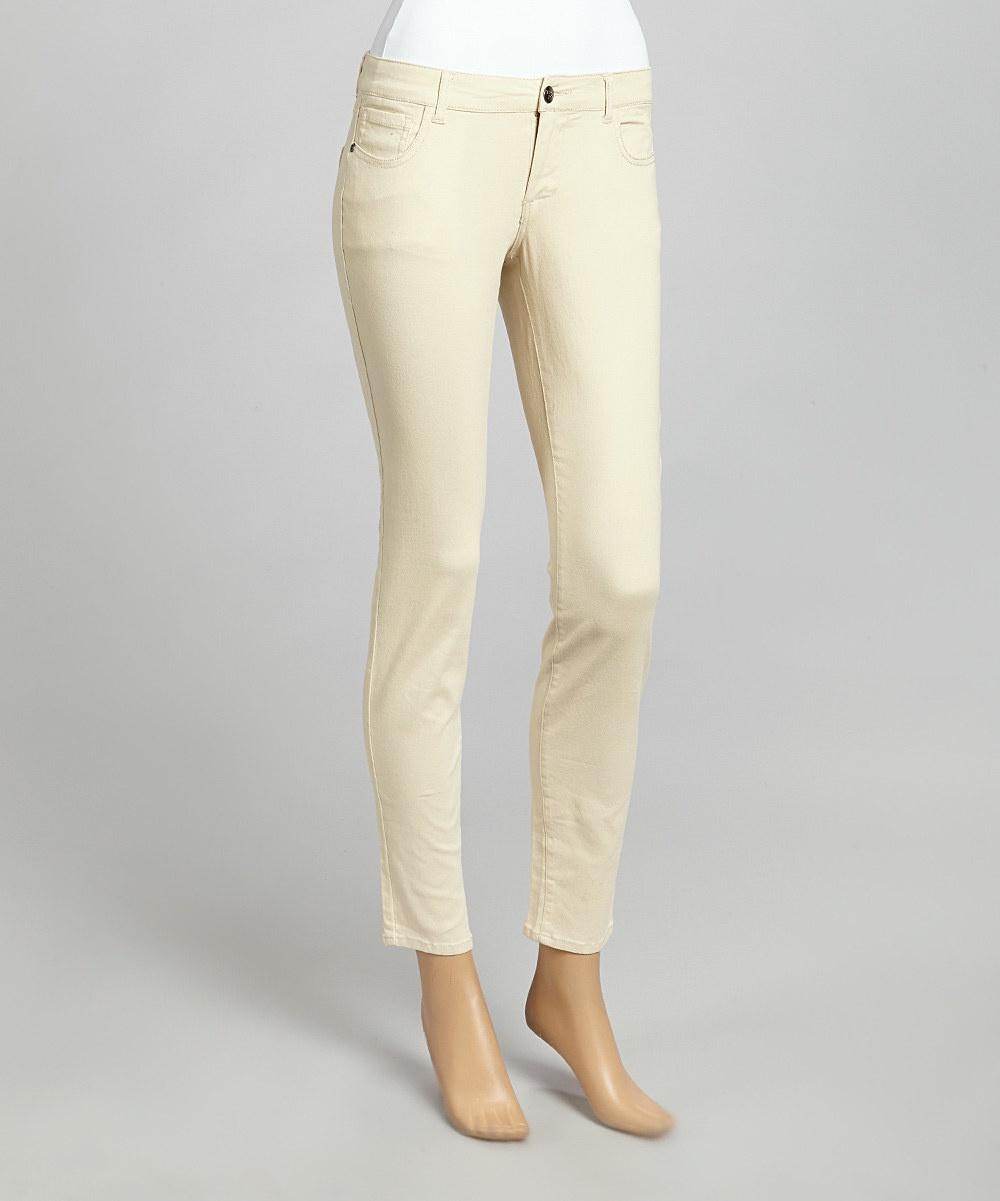 1826 Jeans Junior Low-rise 5 Pockets Classic Skinny Twill Cotton Pants ...