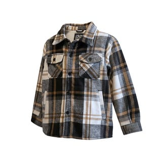 1826 Sports Boy's Flannel Shackets with Sherpa Lining - Walmart.com
