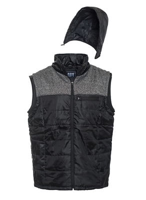 1826 Sports Men's Padded Vests With Detachable Hood - Walmart.com