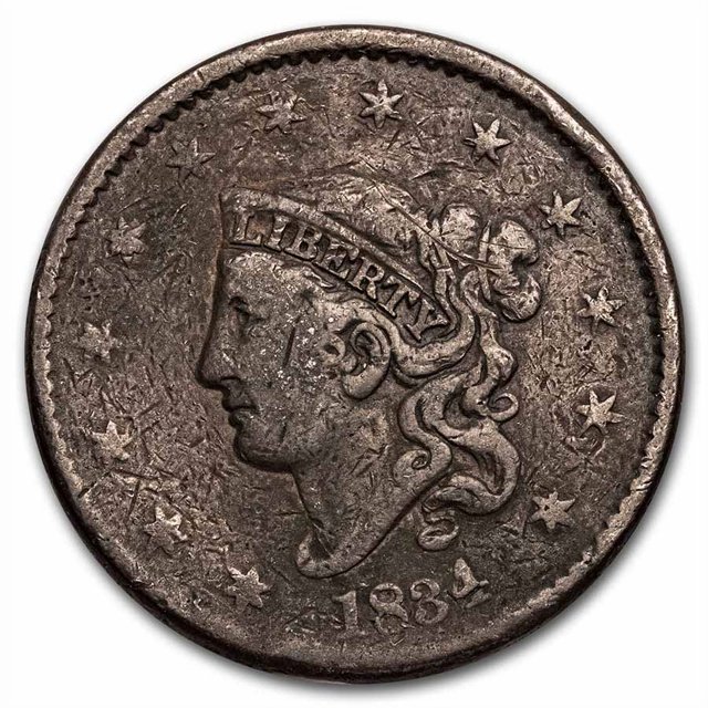 1834 Large Cent Good - Walmart.com