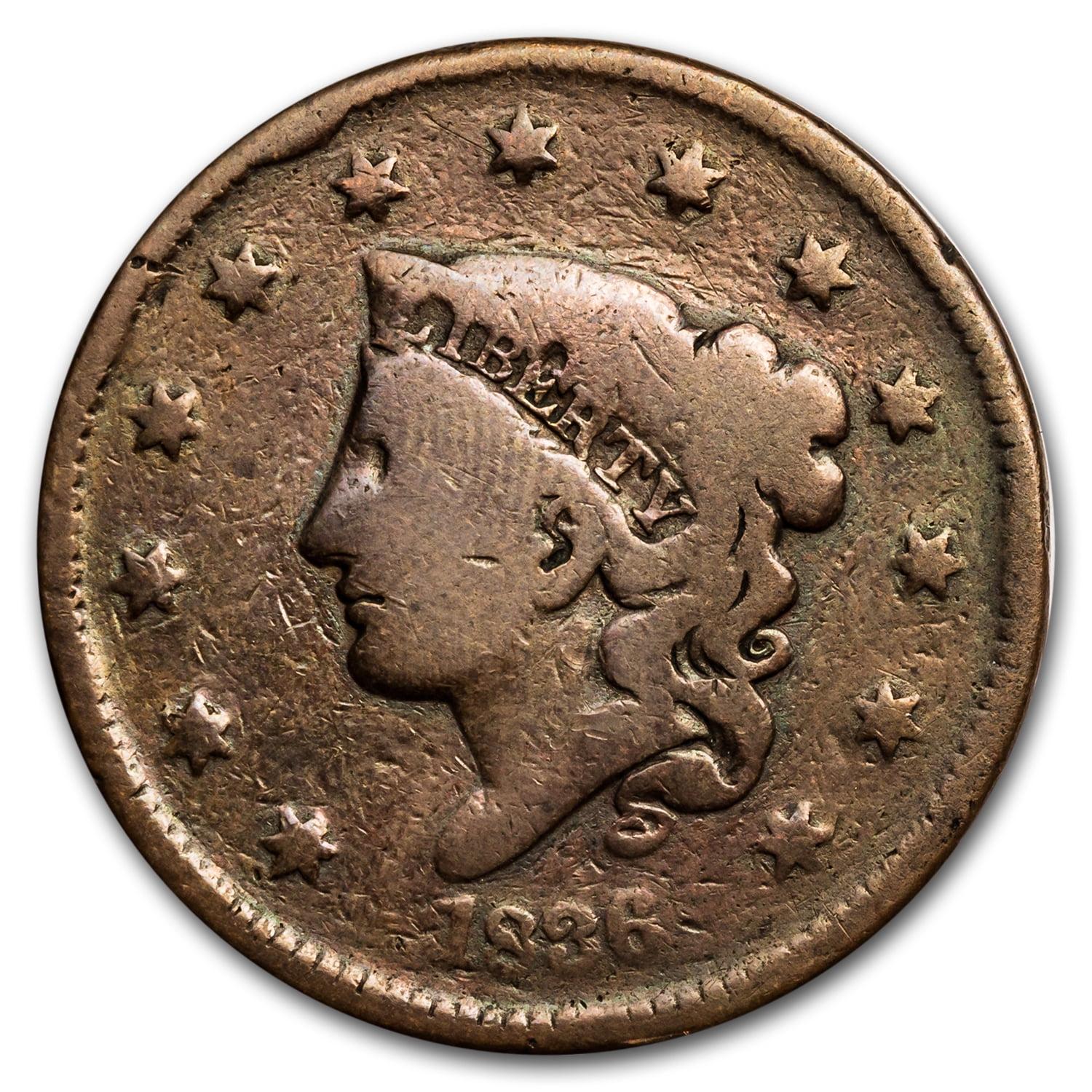 1836 Large Cent Good - Walmart.com
