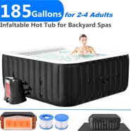 inflatable hot tub, portable hot tub, outdoor home spa, jacuzzi ...