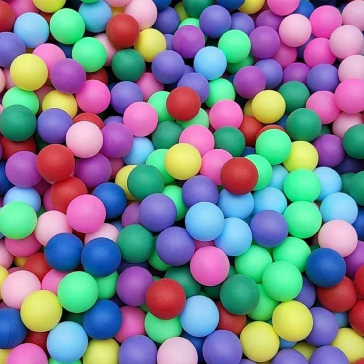 185 Pcs Colorful Table Tennis Balls, 40mm Plastic Ping Pong Balls Bulk ...