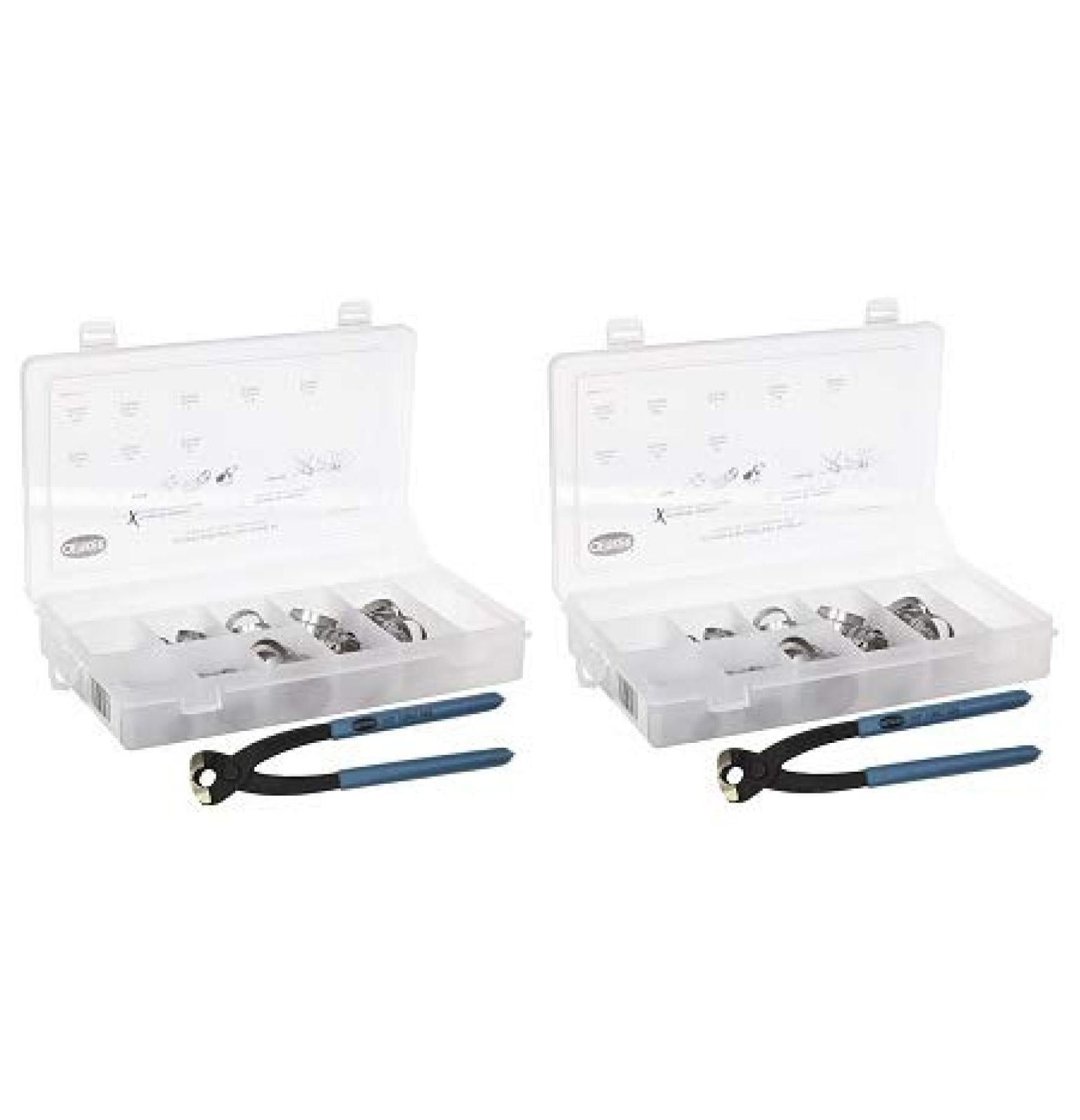 18500060 StepLess 1-Ear Clamp Kit (StepLess Ear Clamps, Stainless Steel ...