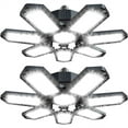 OCEST LED Garage Lights, 7 Adjustable Panels, 18500LM, 6500K, E26/E27 ...