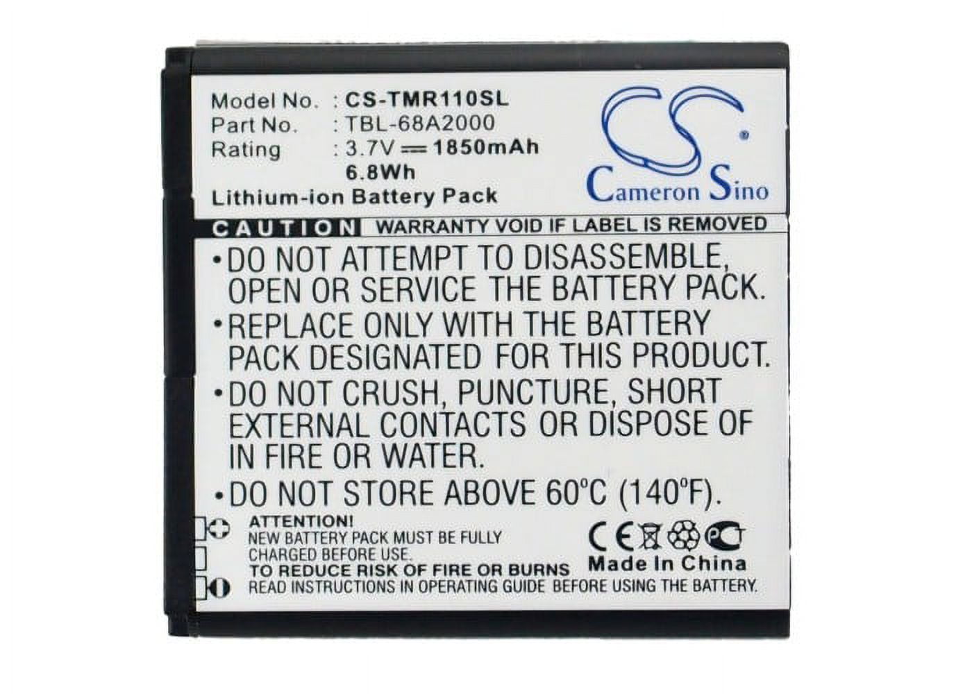 1850mAh TP TBL-68A2000 Battery for TP-Link 3G/3.75G Battery Powered ...