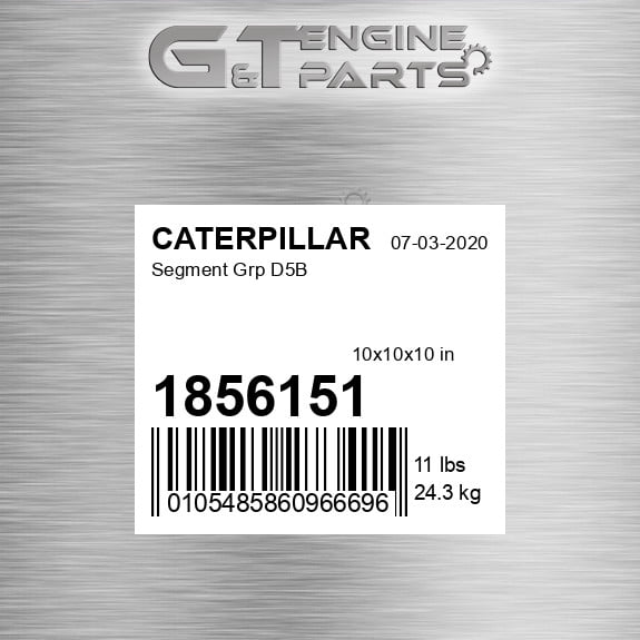 1856151 SEGMENT GRP D5B fits CATERPILLAR (NEW AFTERMARKET) - Walmart.com
