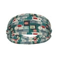 1861 Stamp Pattern Sports Headbands for Men/Women Workout Headband ...