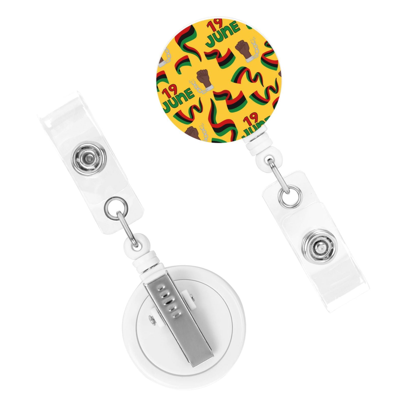 1865 Jun-ete-enth Celebrating Black African American Badge Reel ...