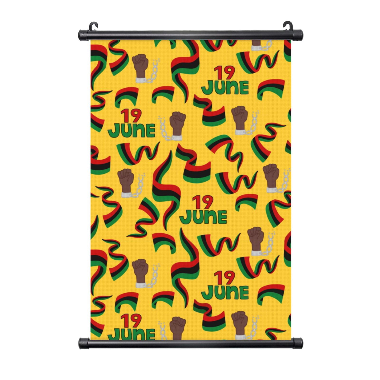 1865 June-teenth Celebrating Black African American Poster Wall Art ...