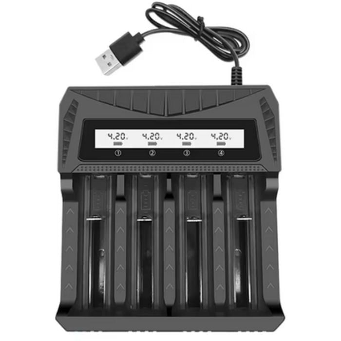 18650 BATTERY CHARGER - BATTERY CHARGER FOR 4X18650 LITH AND AA/AAA ...