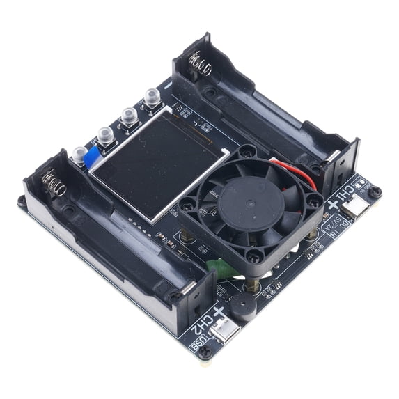 18650 Battery Tester, Channel Capacity & Internal Resistance with Real ...
