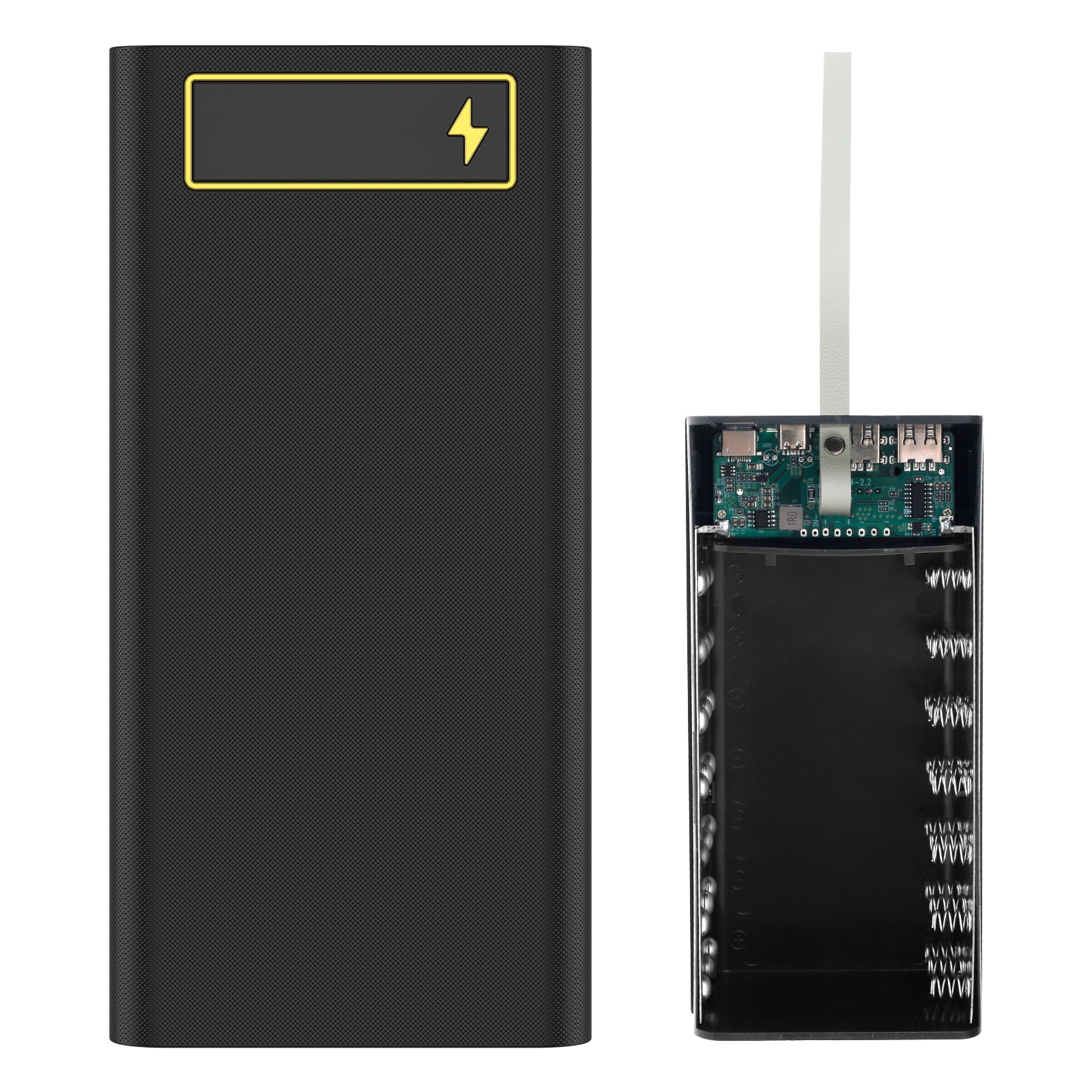 18650 Charger Box Power Bank Portable 18650 Battery Box Phone Charger ...