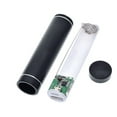 18650 Hard Wear-Resistant Battery Storage Case Box Black Power Bank DIY ...