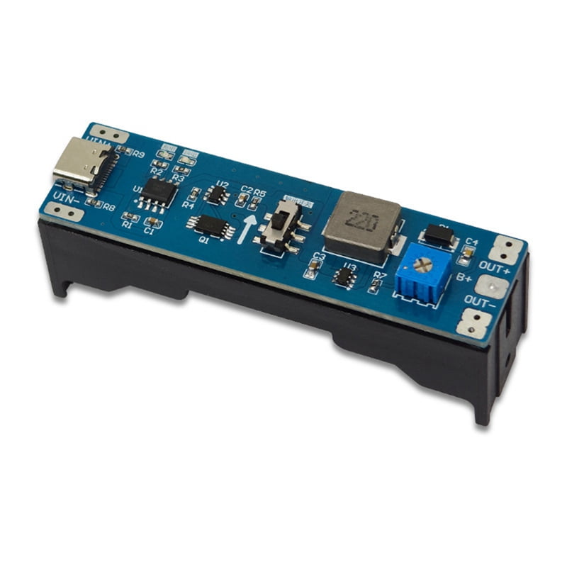 18650 Lithium Battery Charging Discharging Boost Voltage Regulator ...