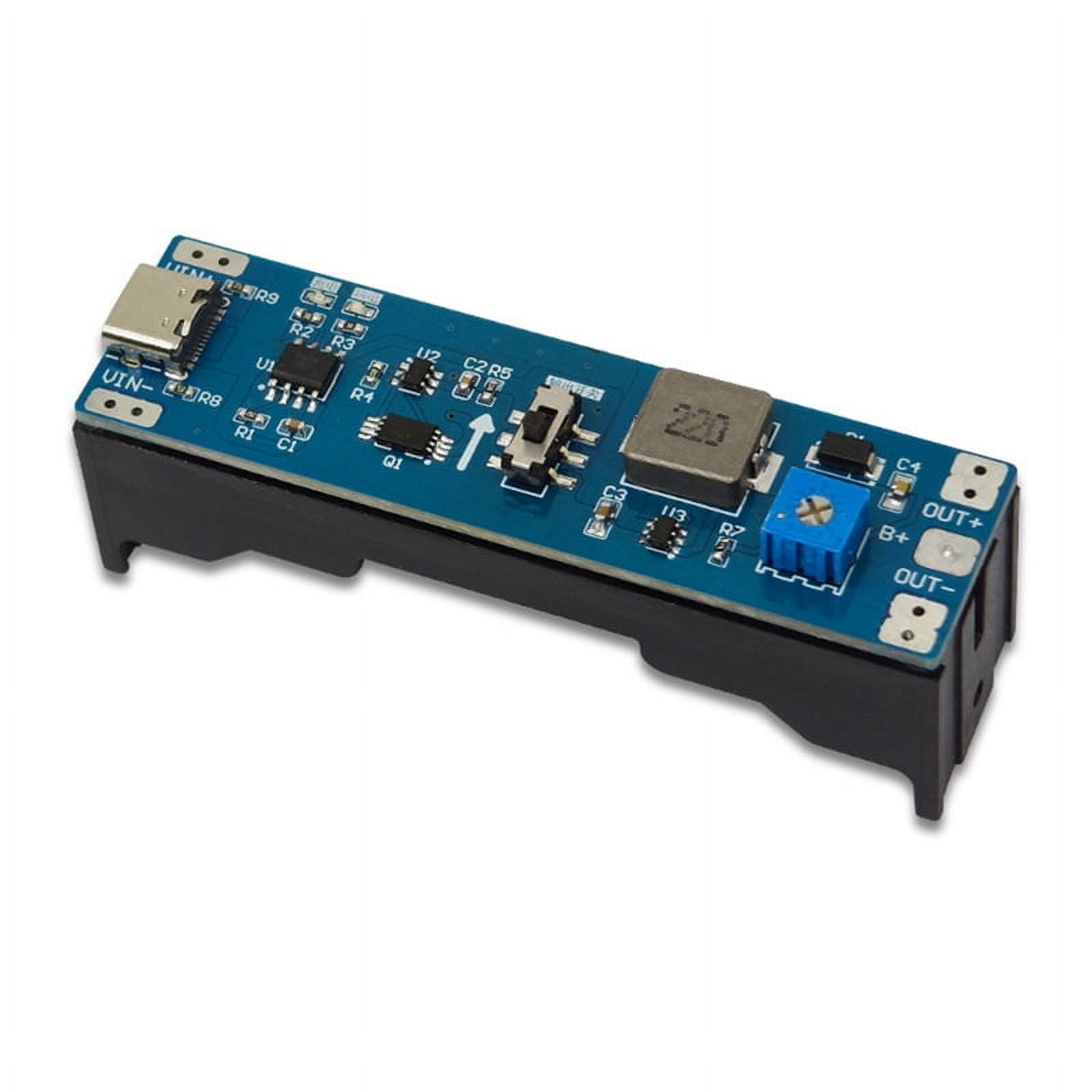 18650 Lithium Battery Charging Discharging Boost Voltage Regulator ...