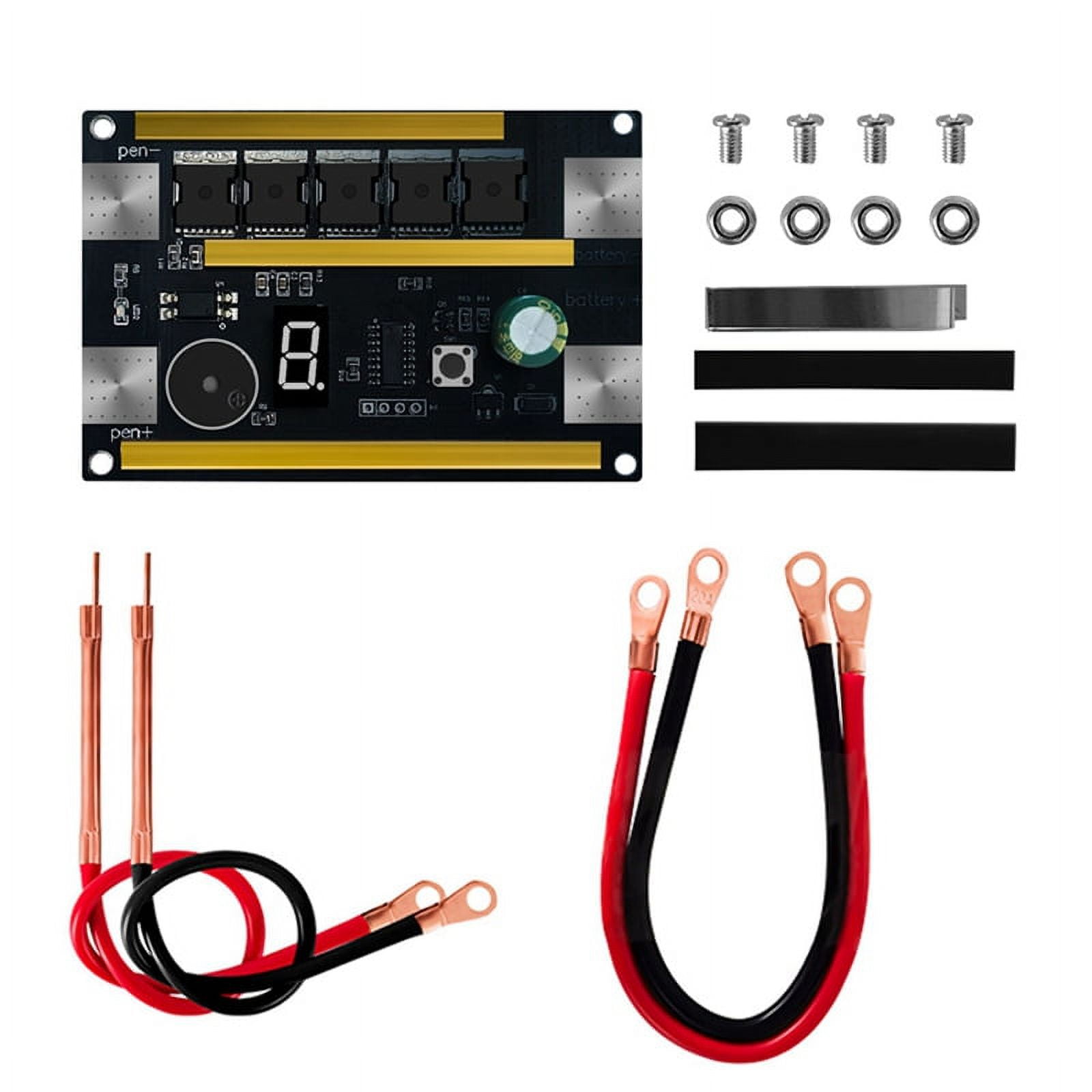 18650 Lithium Battery Spot Welder Pen Control Board Touch Welding Machine 12V Auto PCB+Metal ...