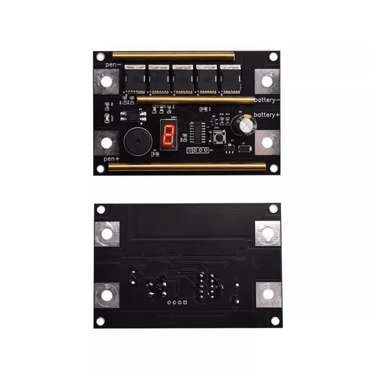 18650 Lithium Battery Spot Welding Machine Pen Control Motherboard ...
