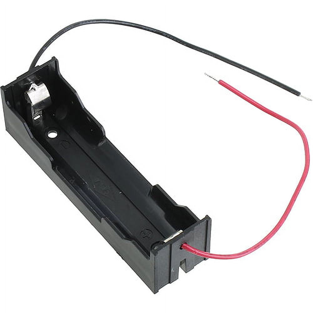 18650 Lithium Cell 3.7V Battery Holder with Leads - Walmart.com