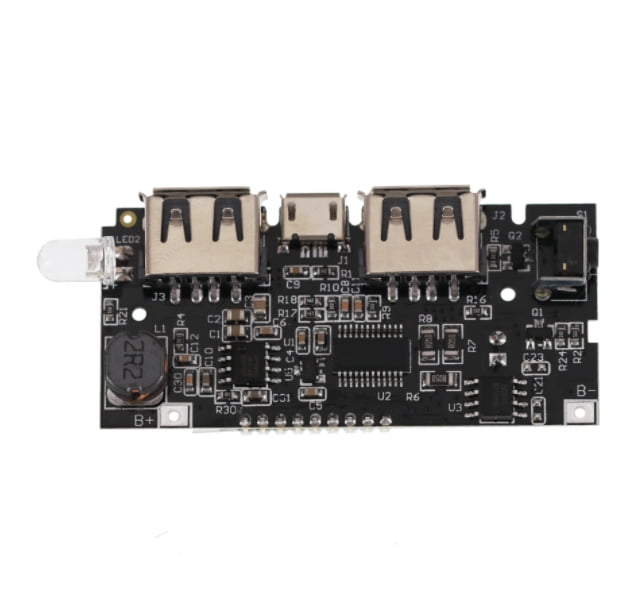 18650 Power Bank Module Mobile Power Boost DIY Lithium Battery Digital ...