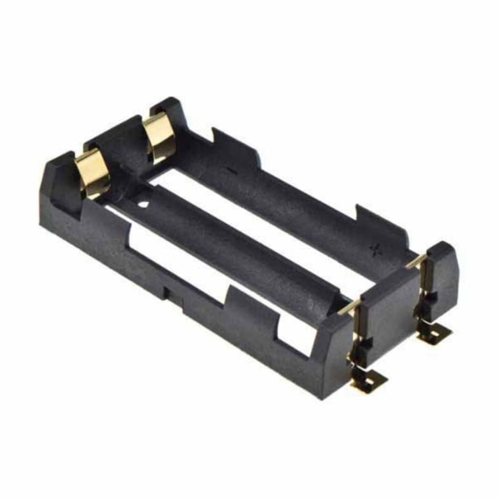 18650 Series Batteries Holder SMDs SMTs 1/2 Slot 3.7V DIY Battery Box ...