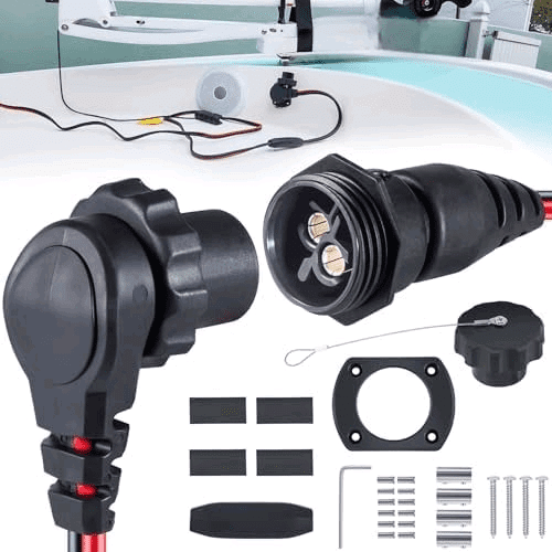 1865120 MKR-28 Trolling Motor Plug and Receptacle For Minn Kota ...