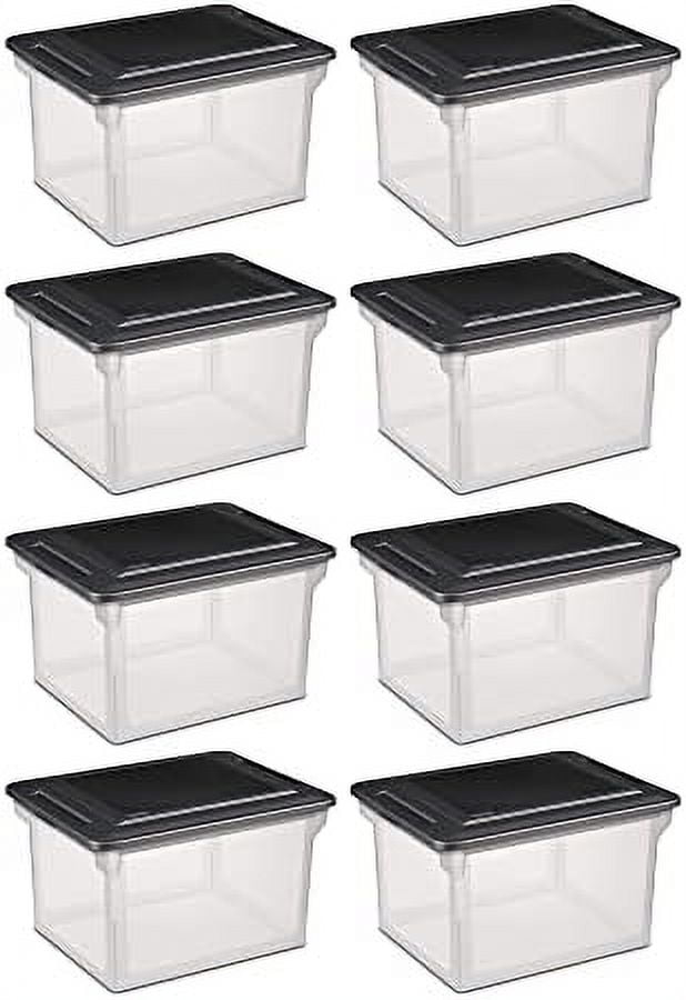 18689004 Versatile Clear Home Organizing Storage File Container Box ...